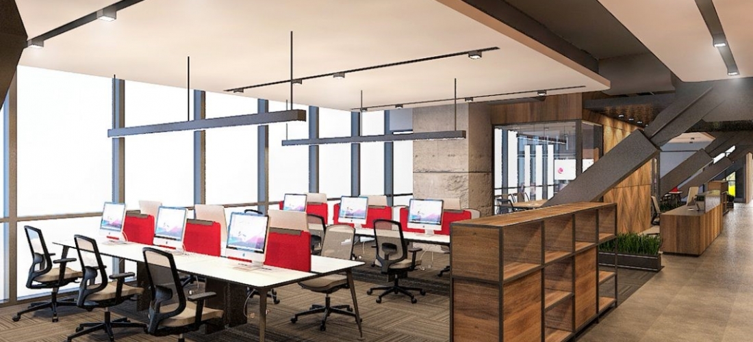 Office Rendering – Plus Design Asia
